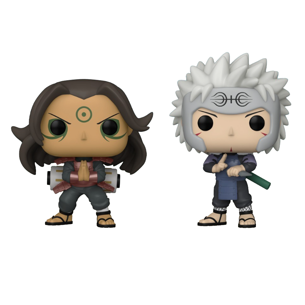 FUNKO POP! Animation: Naruto Shippuden 2PACK – HASHIRAMA & TOBIRAMA (SE ...