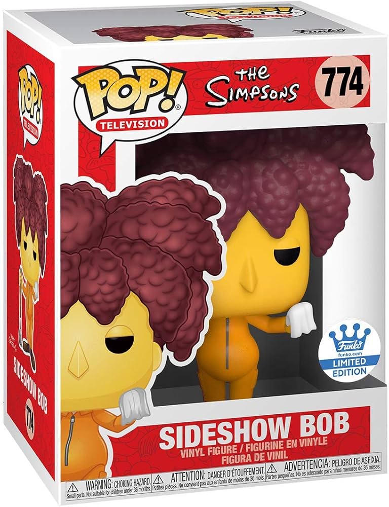 FUNKO POP! TELEVISION: THE SIMPSONS- SIDESHOW BOB (FUNKO LIMITED ...