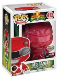 FUNKO POP! TELEVISION MIGHTY MORPHIN POWER RANGERS – RED RANGER #412 ...